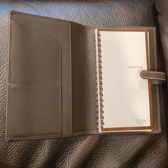 Coach | Office | Coach Address Portfolio Book | Poshmark